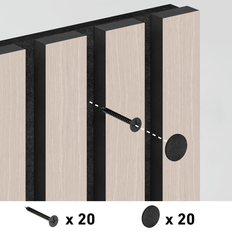 Sonolok sound-absorbing wall panel kit | Artika Canada