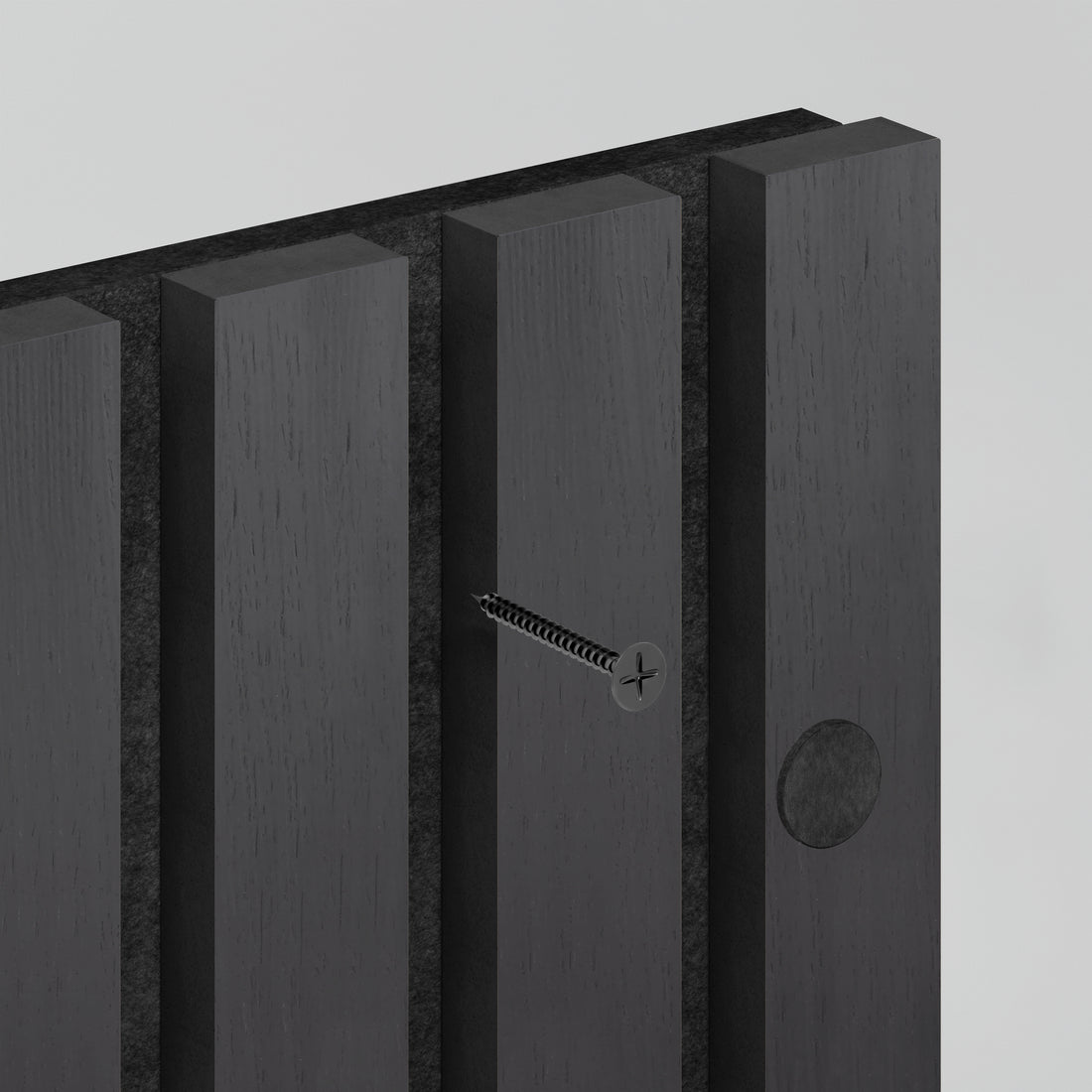 Sonolok panneaux muraux insonorisants 15,5 pi in Noir mat | Artika Canada