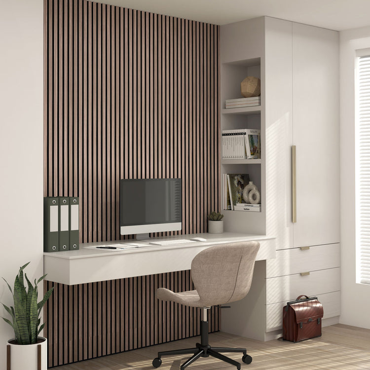 Sonolok wall panel kit in Walnut | Artika Canada