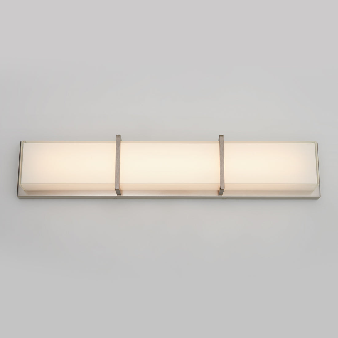 Subway LED Vanity Light in Brushed Nickel | Artika Canada