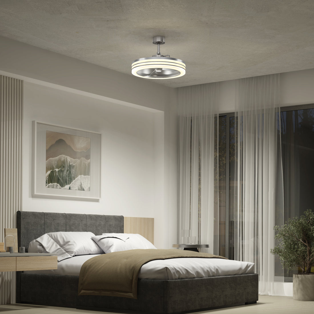 Horizon LED ceiling fan | Artika Canada