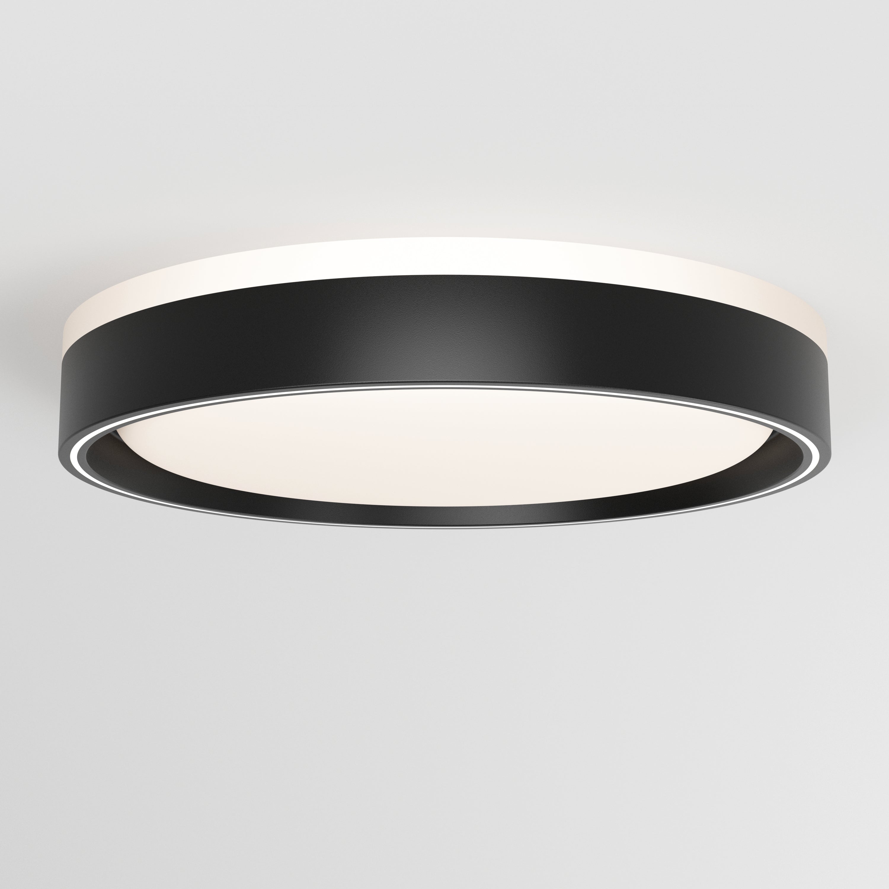 Callisto 15 in. LED flush mount light 5 CCT wood effect | Artika