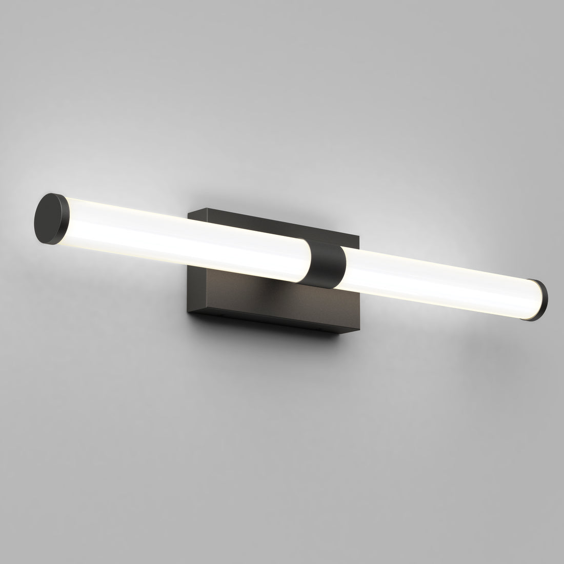 Vitoro LED modern bathroom vanity light Matte in Matte Black | Artika ...